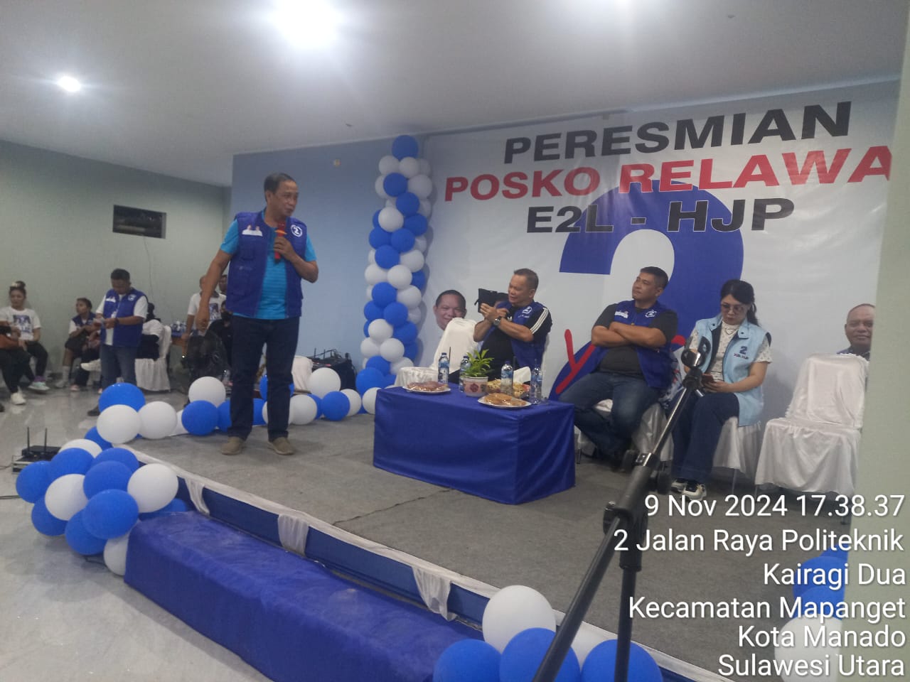 Pelantikan Relawan E2L HJP: Jenderal Maliogha Siap Maju Memenangkan E2L ...